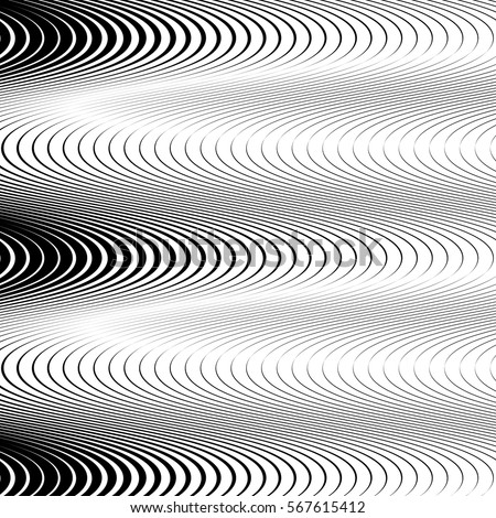 Vector Seamless Abstract Handdrawn Pattern Waves Stock Vector 118938397 ...