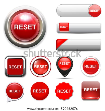 Reset Button Stock Images, Royalty-Free Images & Vectors | Shutterstock